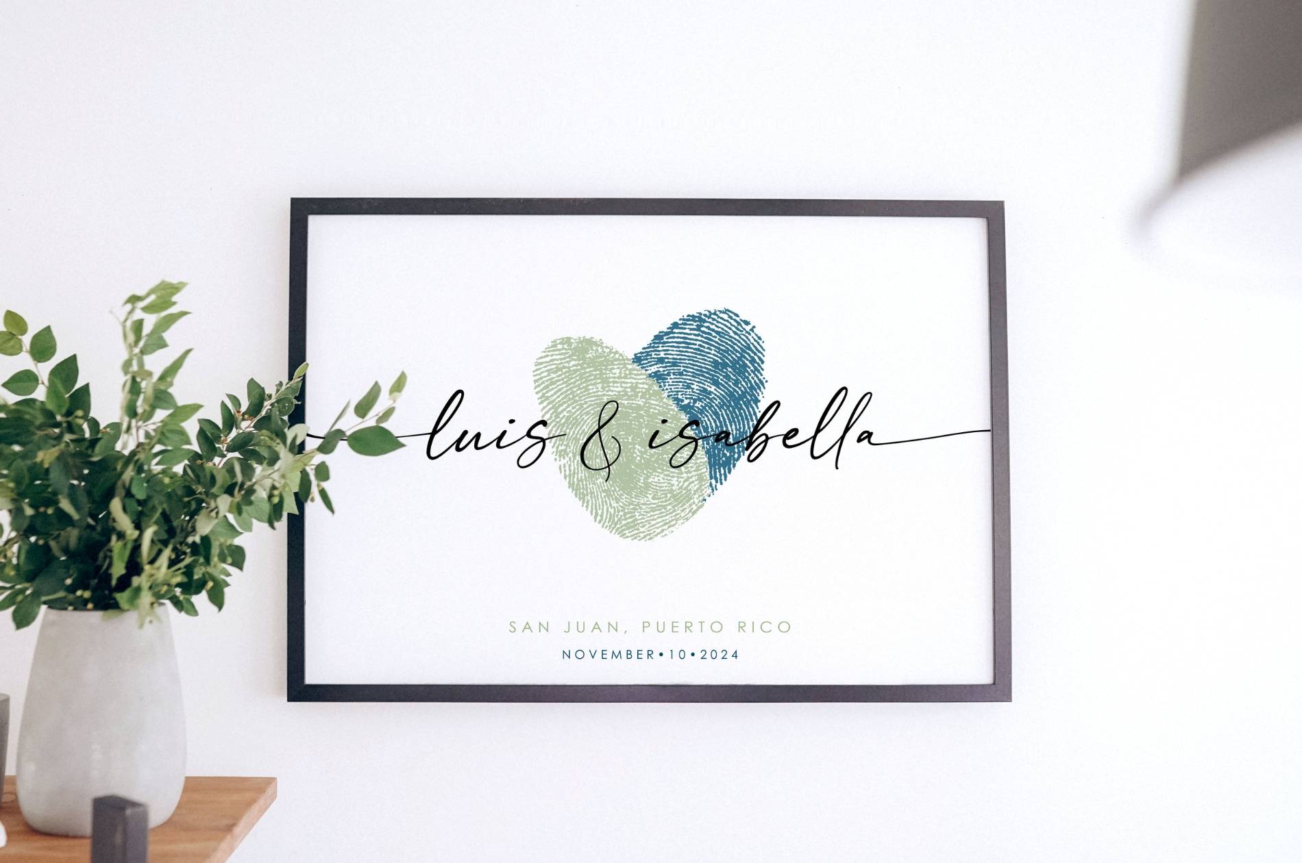 Keep Memories Alive with this Creative Wedding Guest Book in a stunning Chalkboard Effect ...